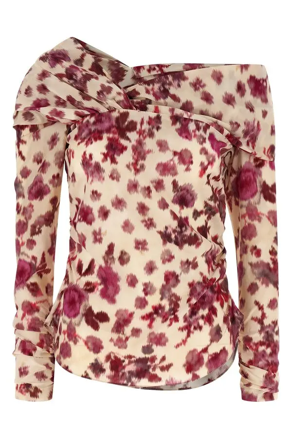 Isabel Marant Étoile Danka Silk Top - Pink