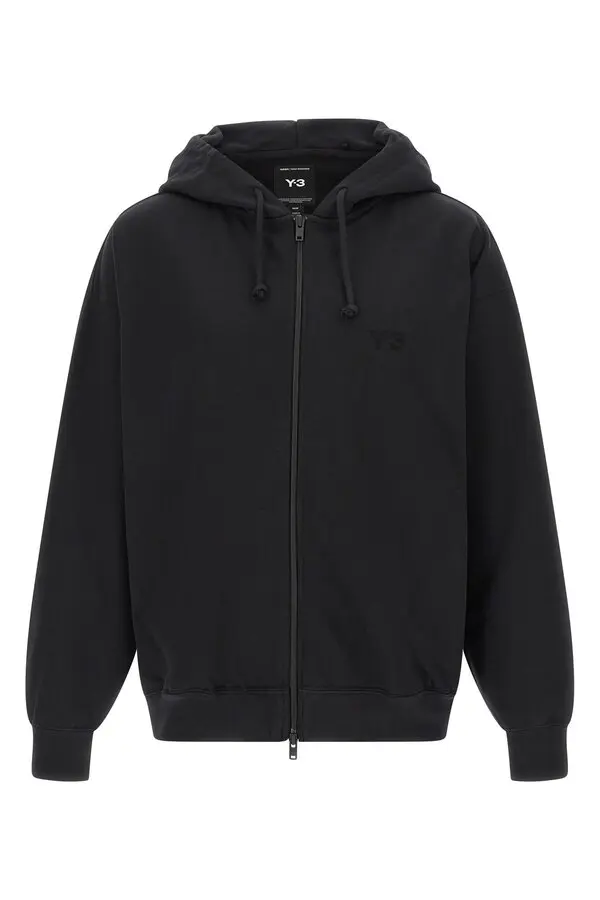 Y3 Brushed Terry Zip' Hoodie