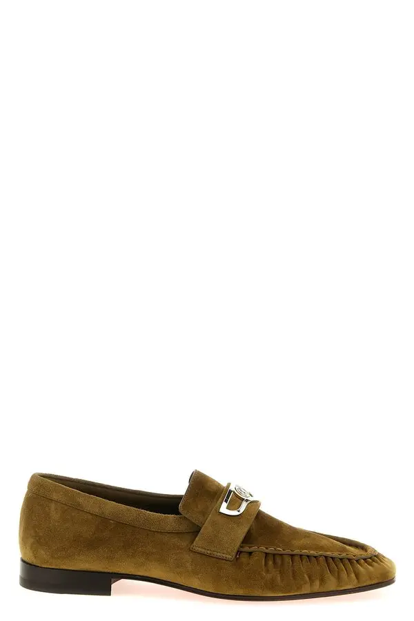 CHRISTIAN LOUBOUTIN Mocallista Veau Velours Loafers