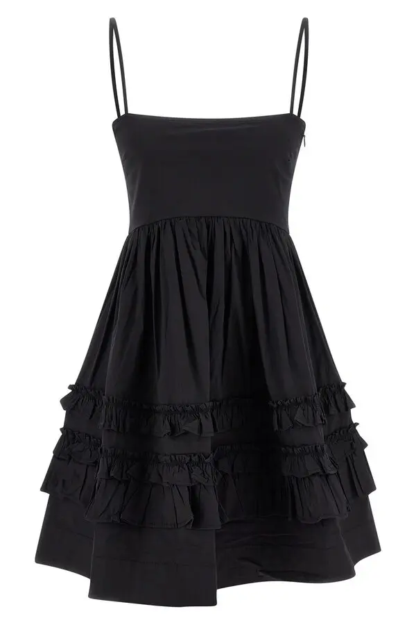 GANNI Mini Frill Dress
