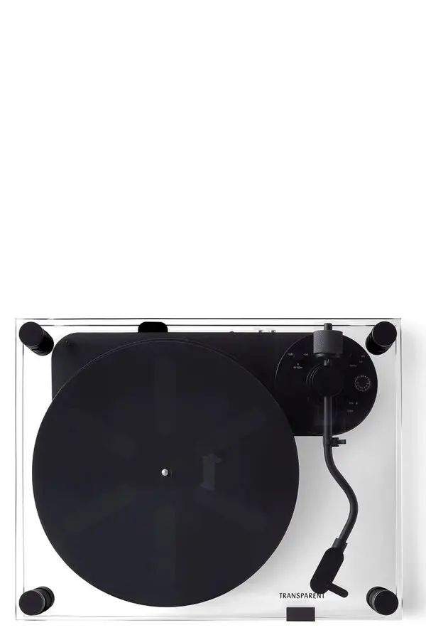TRANSPARENT Turntable' Turntable - Black