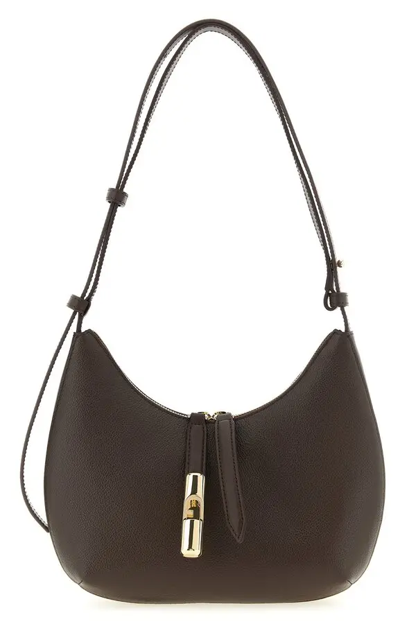 Furla Goccia Small Shoulder Bag - Brown