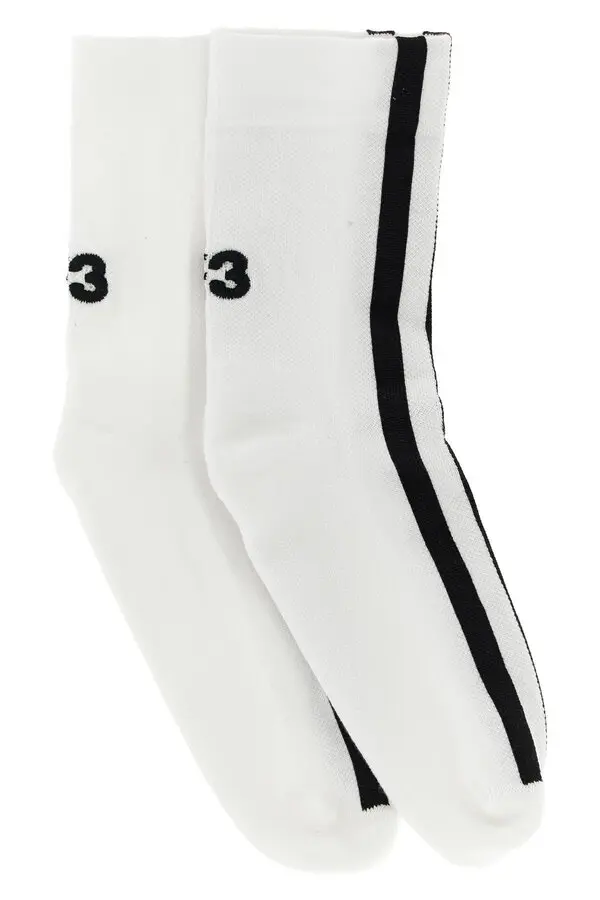 Y3 Stripes' Socks