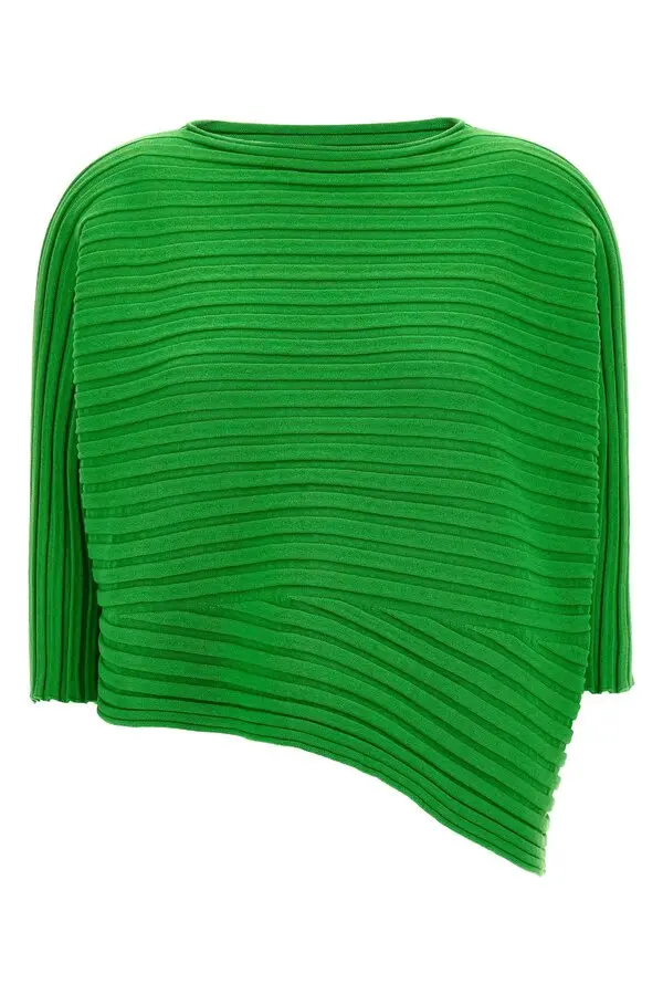 Issey Miyake Cotton Cashmere Knit Top