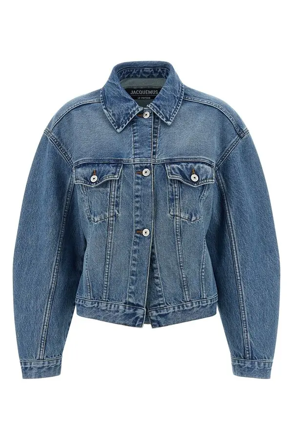Jacquemus La Veste De-nimes Denim Jacket - Blue