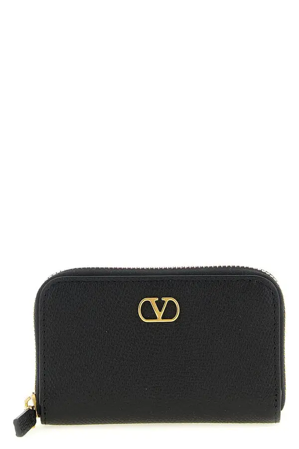 Valentino Garavani Vlogo Signature Cardholder - Black