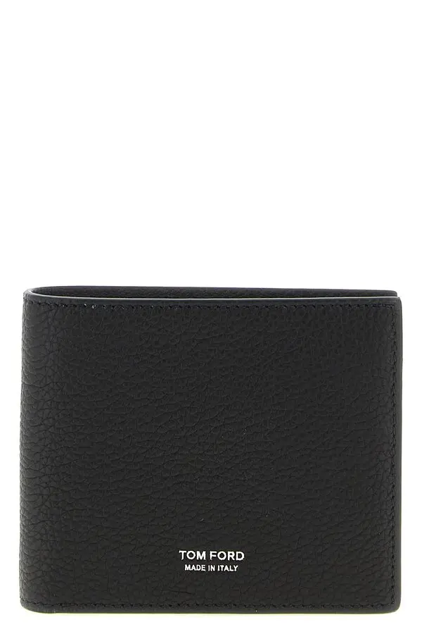 TOM FORD Logo Wallet - Black