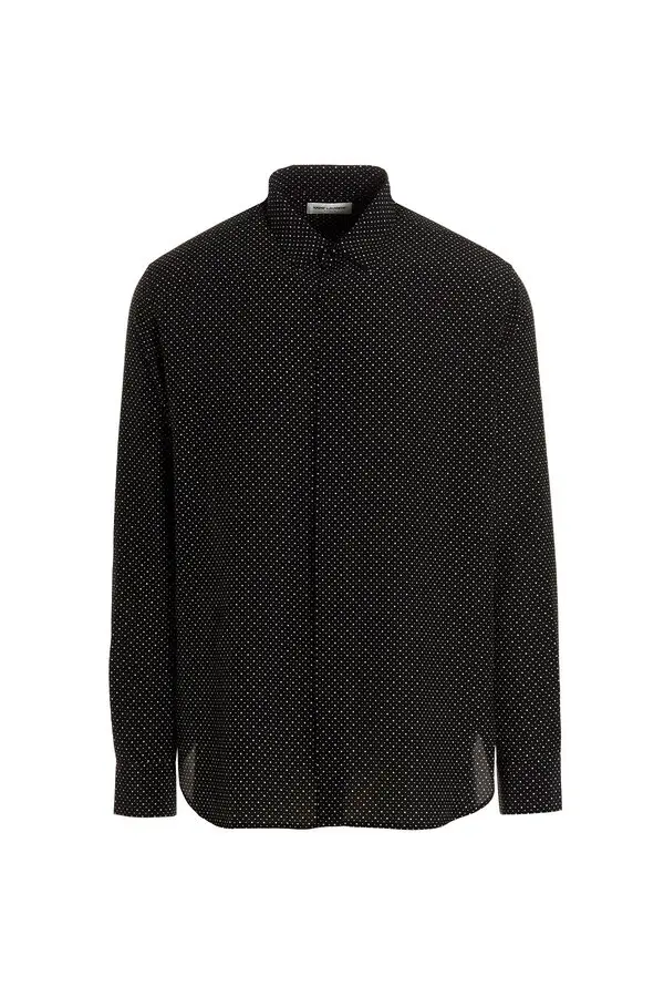 Saint Laurent Polka Dot Shirt