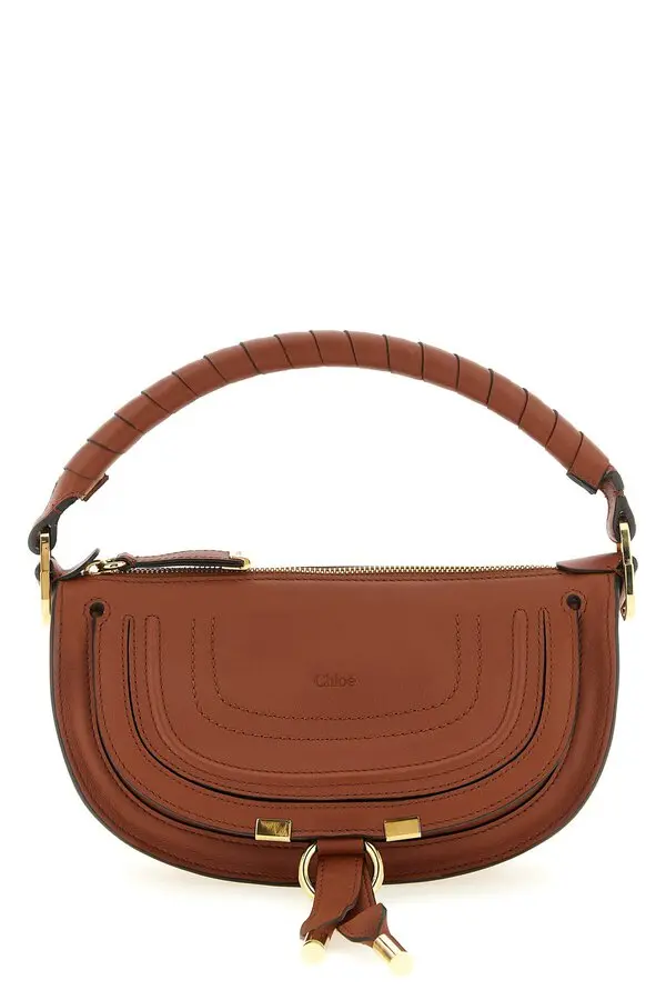 Chloé Marcie Mini Shoulder Bag - Brown