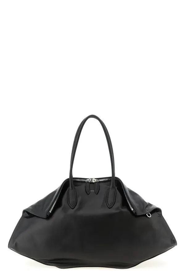 Alexander McQueen Maxi Manta' Shoulder Bag - Black