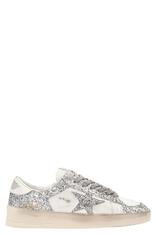GOLDEN GOOSE Stardan Sneakers - Silver