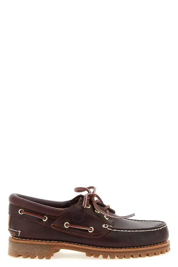 Timberland Leather 3-eye Lug Boat Shoe