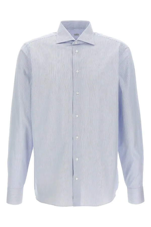 BORRIELLO NAPOLI Striped Cotton Shirt