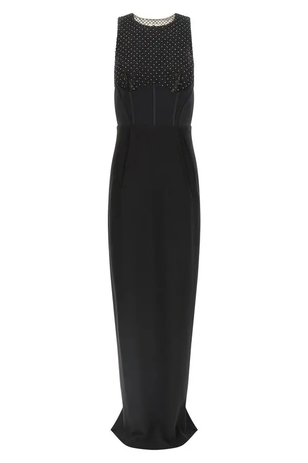Elisabetta Franchi Red Carpet' Dress - Black