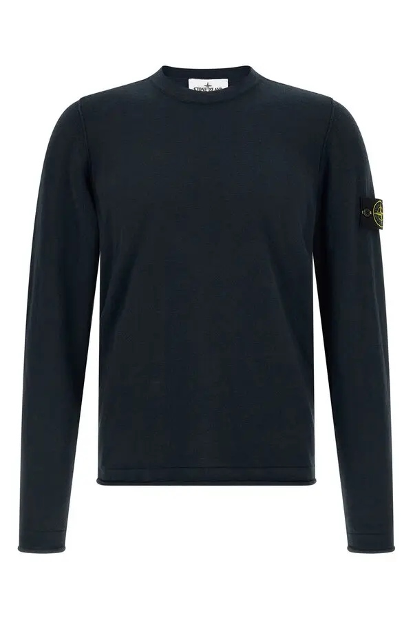 Stone Island 5100052 Crew Neck Sweater - Blue
