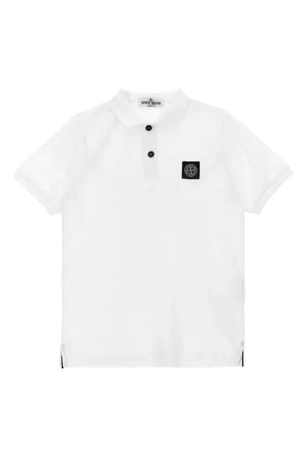 Stone Island Compass' Logo Polo Shirt