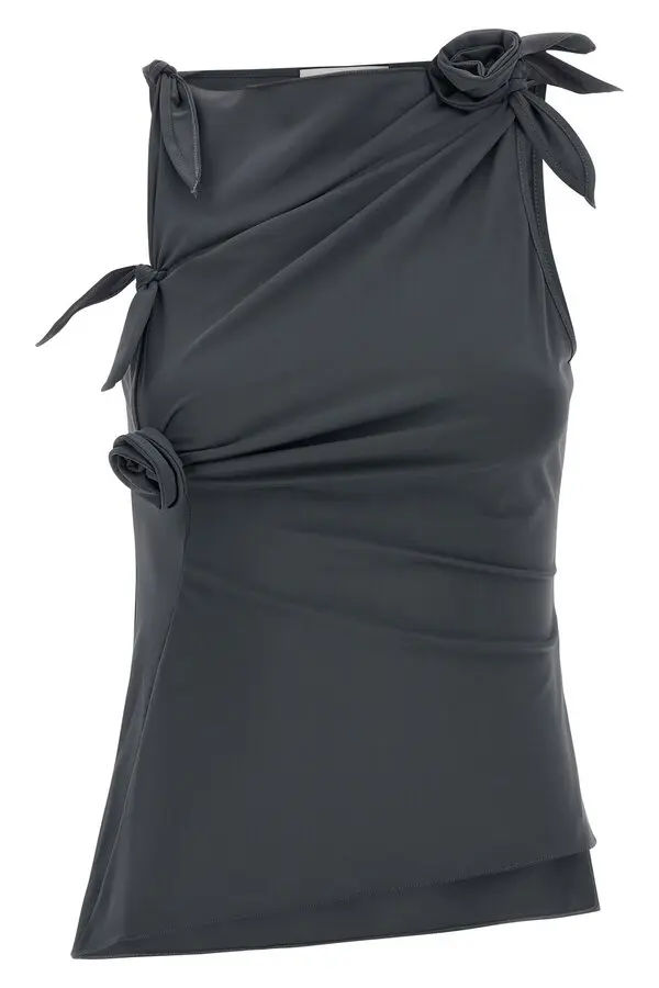 Coperni Asymmetric Flower' Top