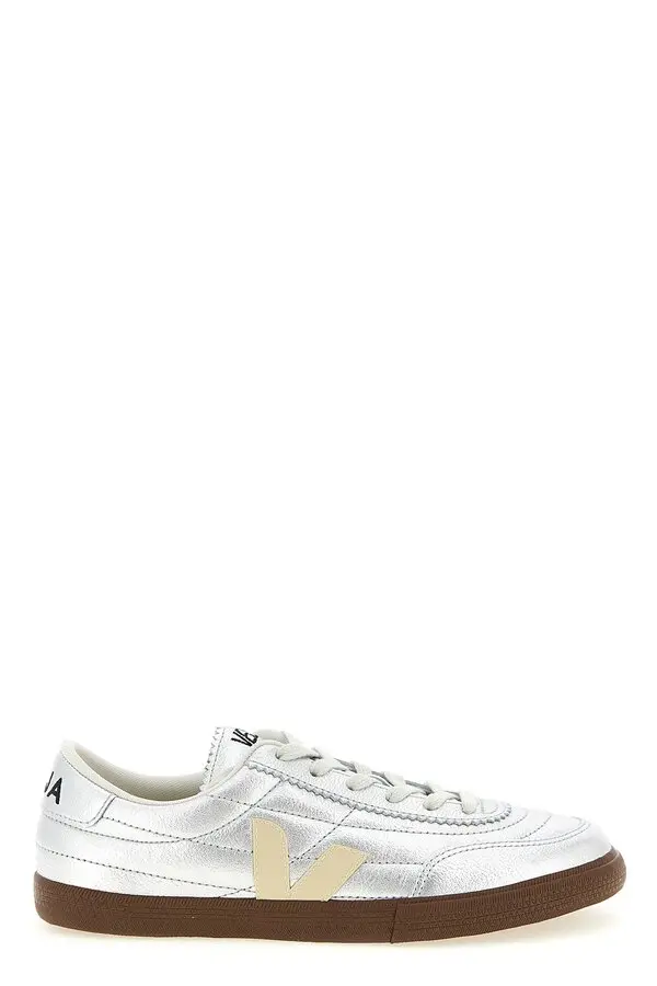 VEJA Panenka Laminated Leather Sneakers