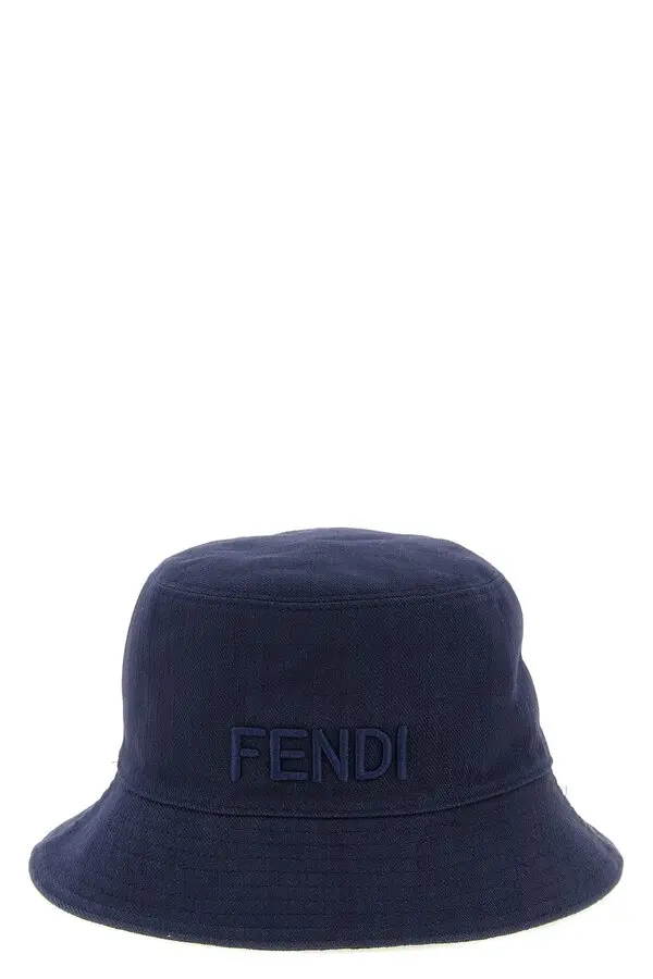 Fendi Reversible Denim Bucket Hat