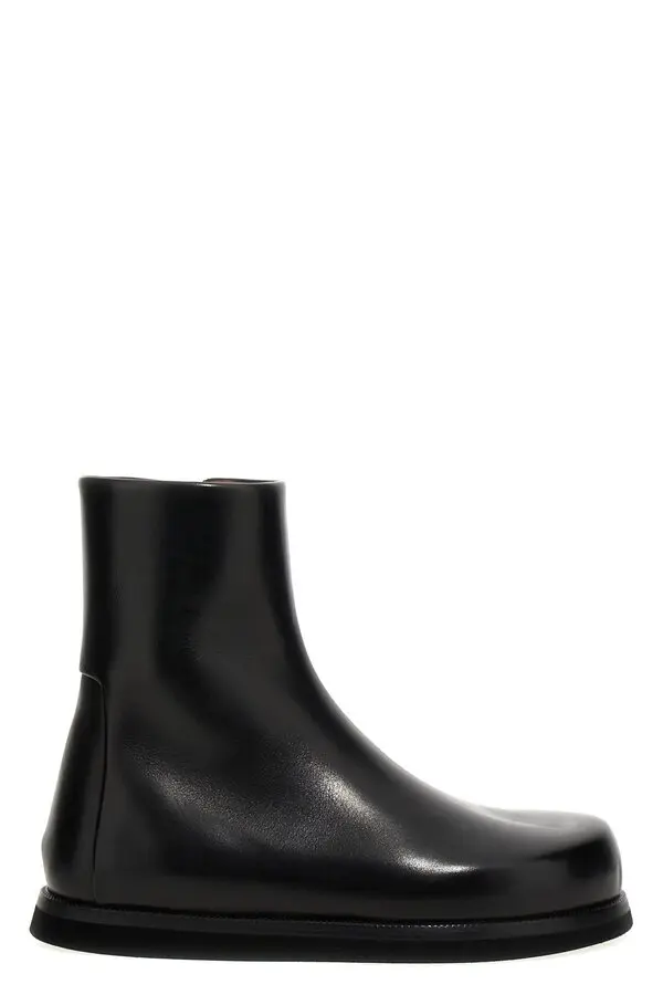 Marsèll Accom Leather Ankle Boots