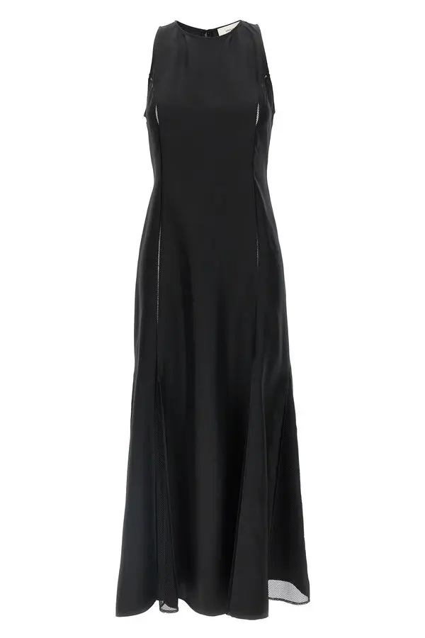 Loulou De Saison Iraka Silk Midi Dress