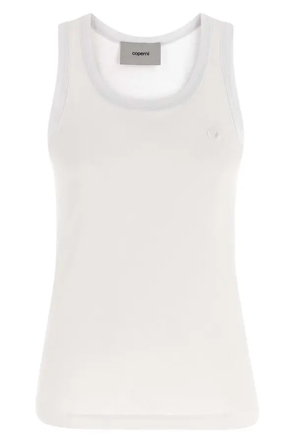 Coperni Logo Embroidery Tank Top