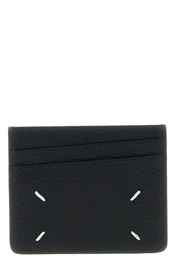 MAISON MARGIELA Stitching' Card Holder - Black