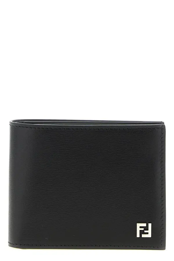 Fendi Squared Ff' Wallet - Black
