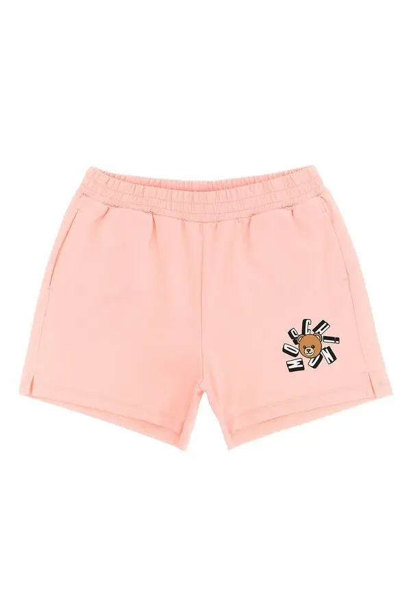 MOSCHINO KID TEEN Moschino Teddy Bear Bermuda Shorts
