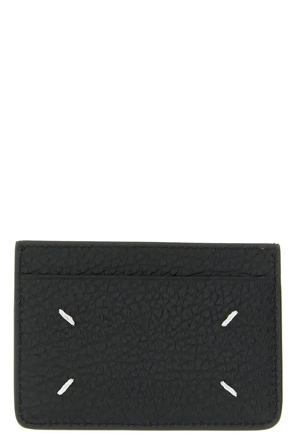 MAISON MARGIELA Logo Card Holder - Black