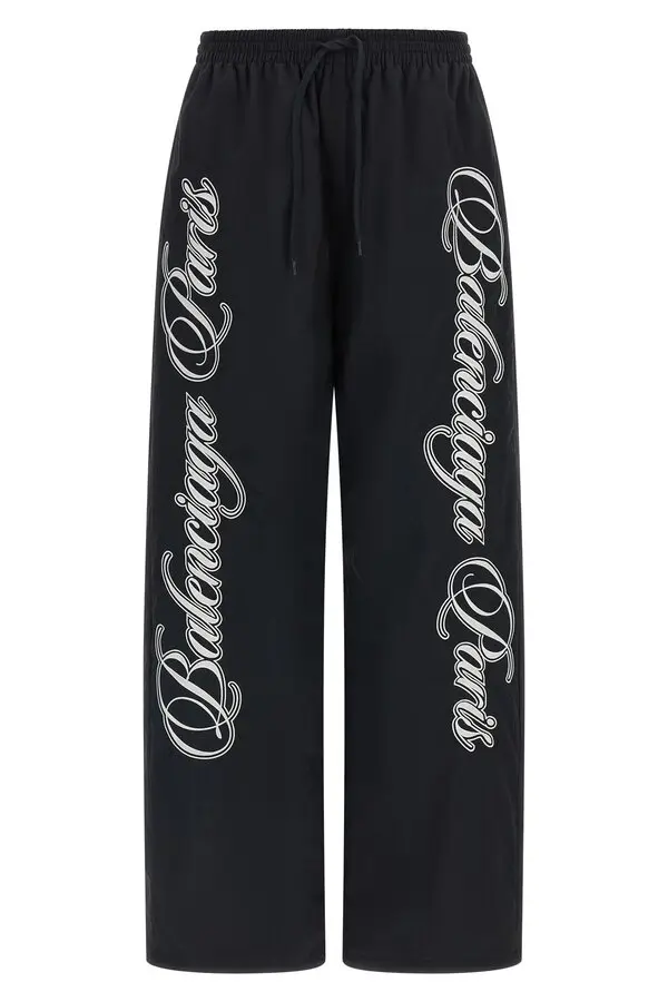 Balenciaga Cursive Reversible Track Pants