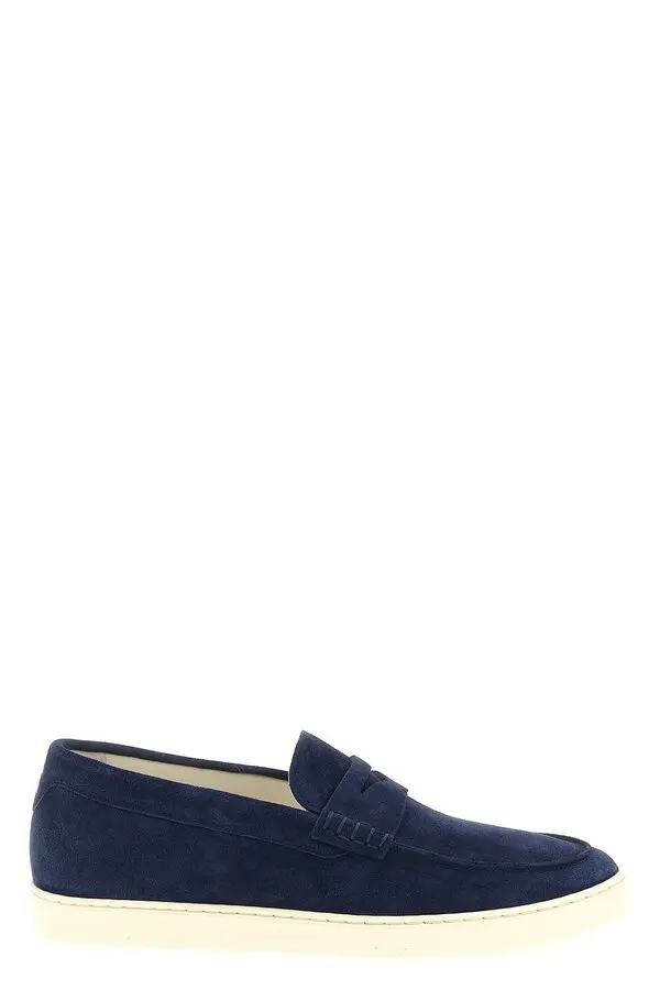 Brunello Cucinelli Suede Slip-on Loafers