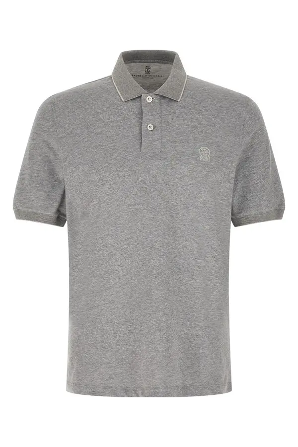 Brunello Cucinelli Stretch Jersey Polo Shirt