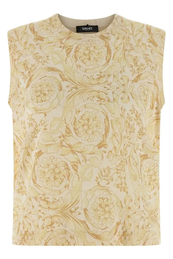 Versace Barocco Vest - Yellow