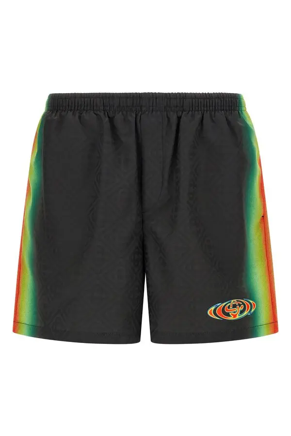 Casablanca Jacquard Logo Swimsuit - Multi