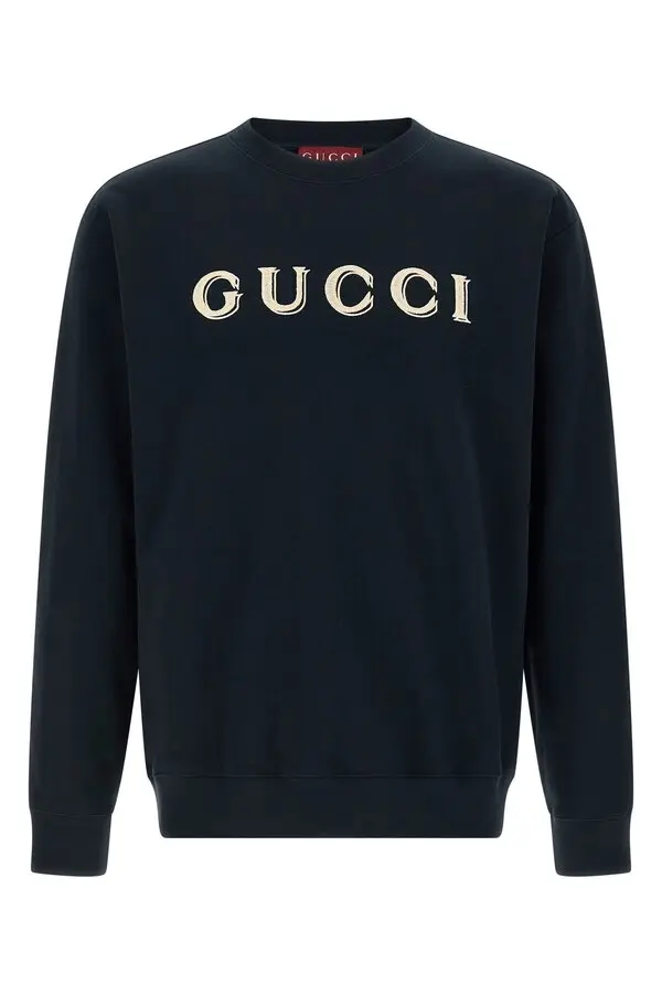Gucci Logo Embroidery Sweatshirt