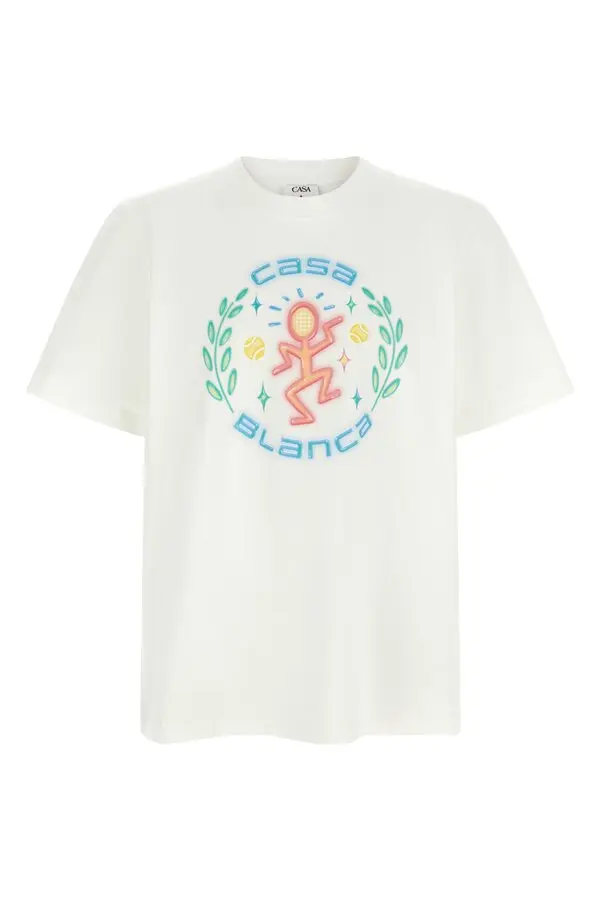Casablanca Dance Joy' T-shirt - White