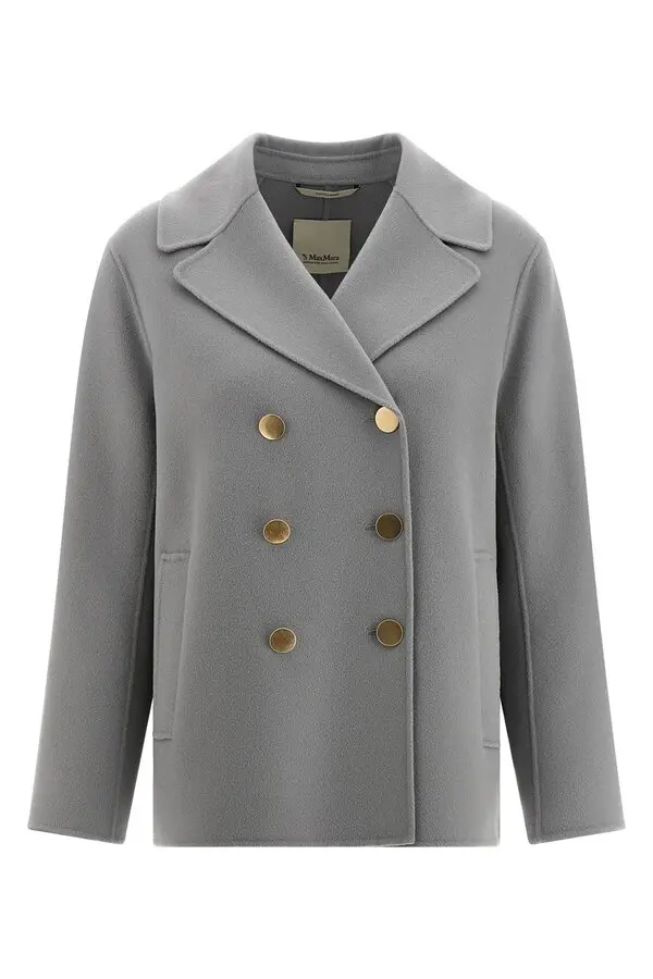 Max Mara Smmmargot Wool Blazer - Gray