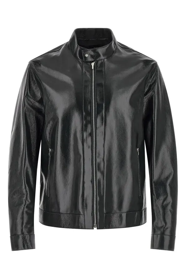 Fendi Lacquered Leather Blouson