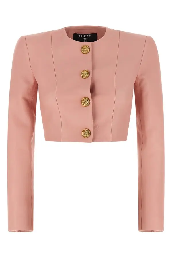 Balmain Testa Di Leone' Bolero Blazer