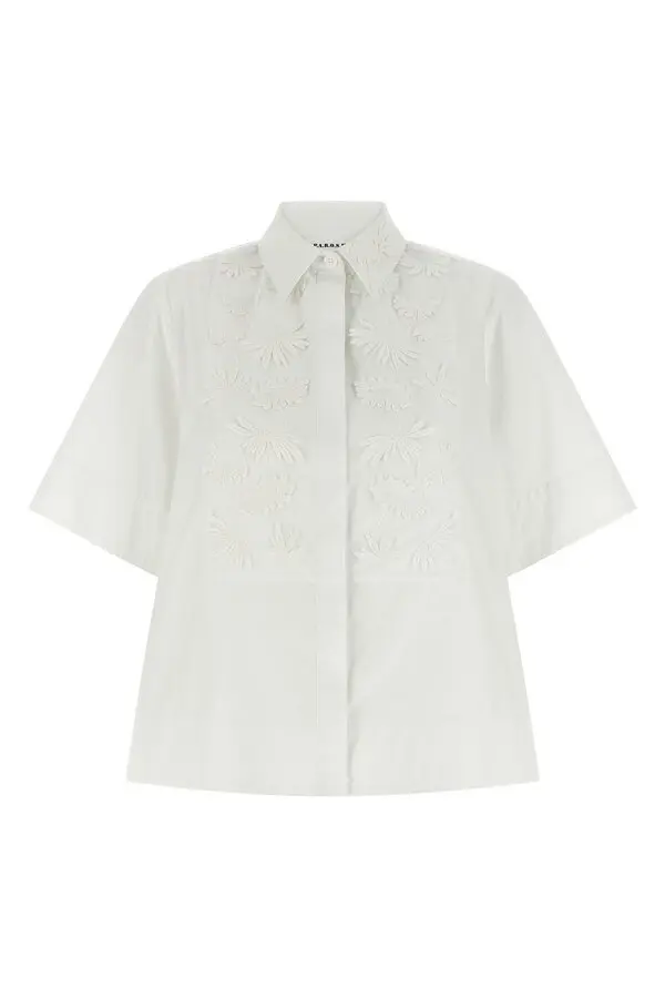 P.a.r.o.s.h Cubo26 Cotton Poplin Shirt