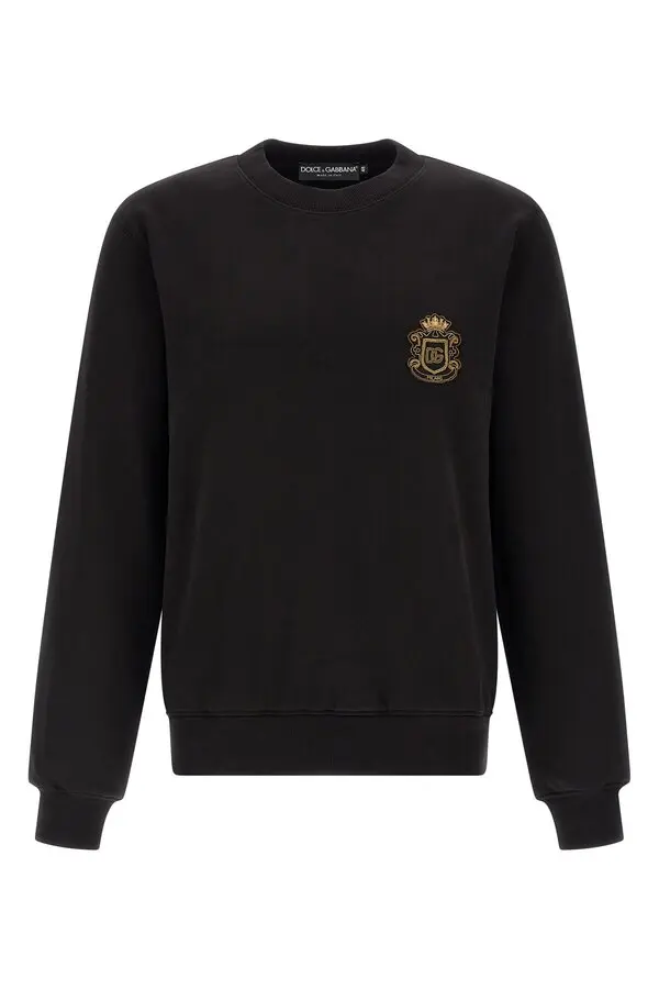 Dolce & Gabbana Heraldic Patch Sweatshirt
