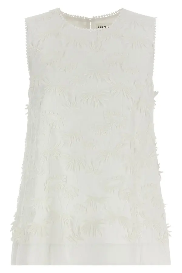 P.a.r.o.s.h Cubo26 Cotton Poplin Blouse