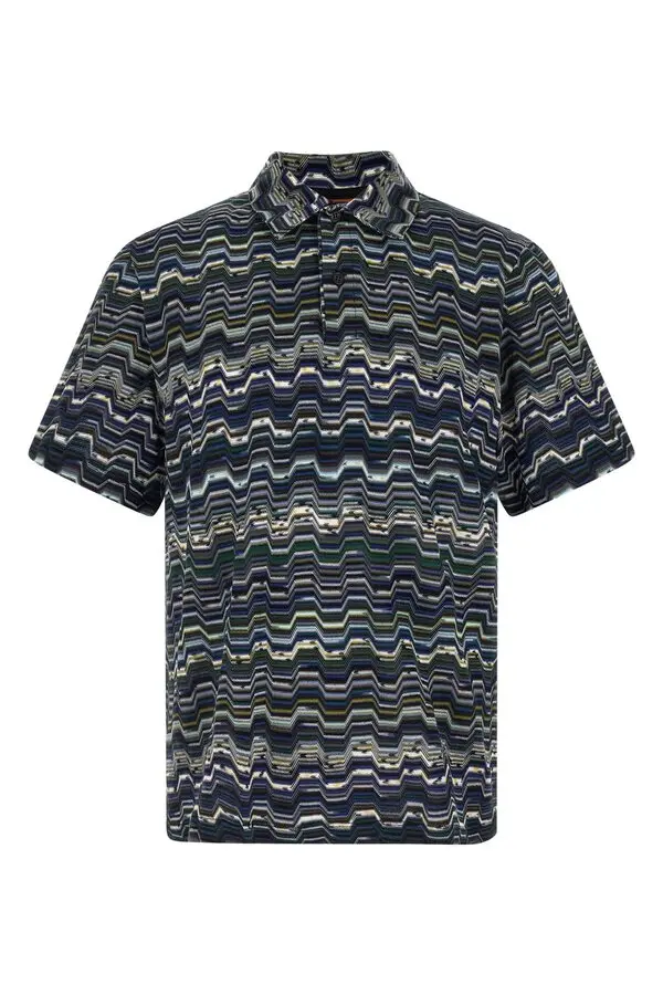 Missoni Zigzag Polo Shirt