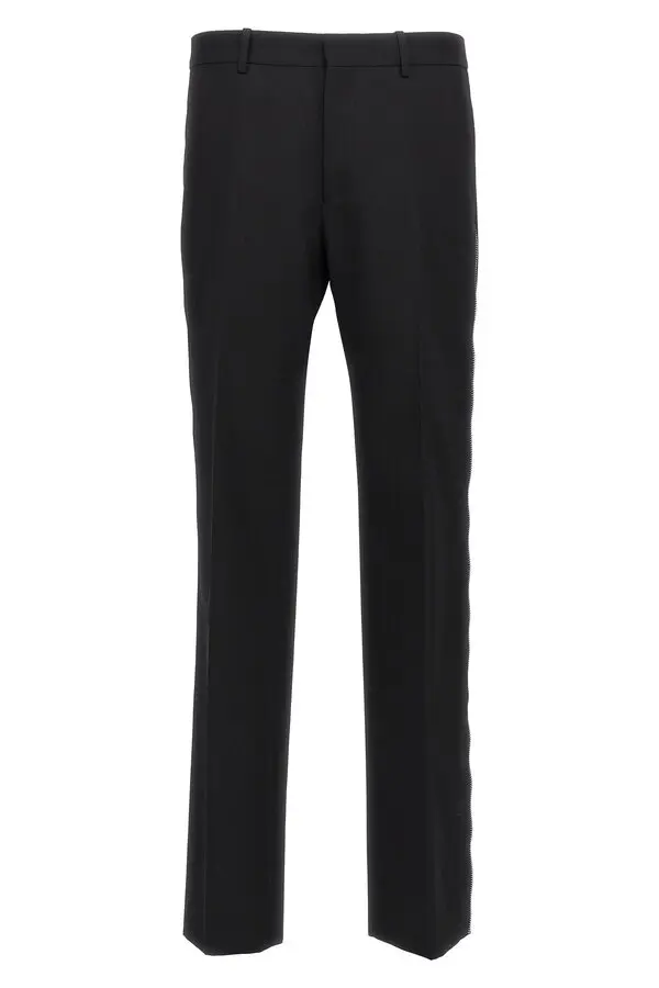 Off-White Virgin Wool Tailored Trousers