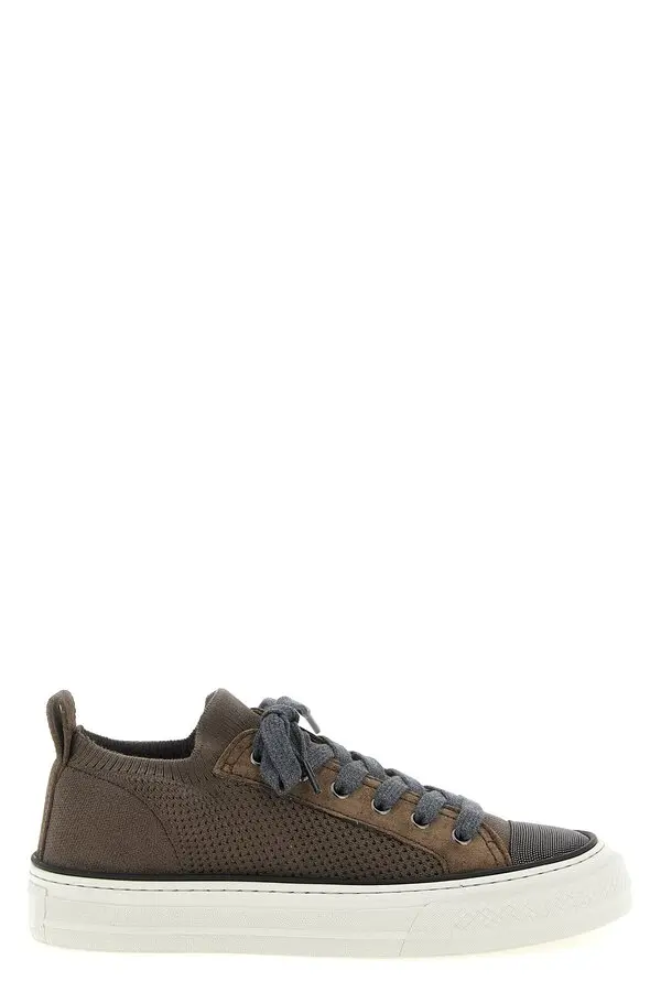 Brunello Cucinelli Monile Knit Sneakers