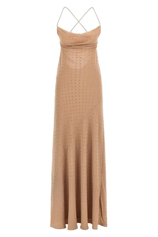 Pinko Farro Georgette Slip Dress