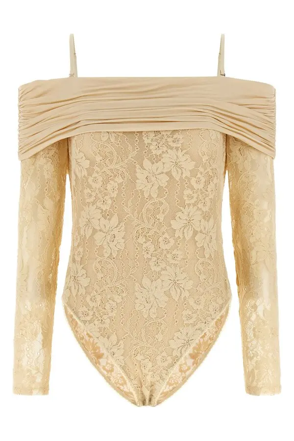 Zimmermann Rebellion' Bodysuit - Beige