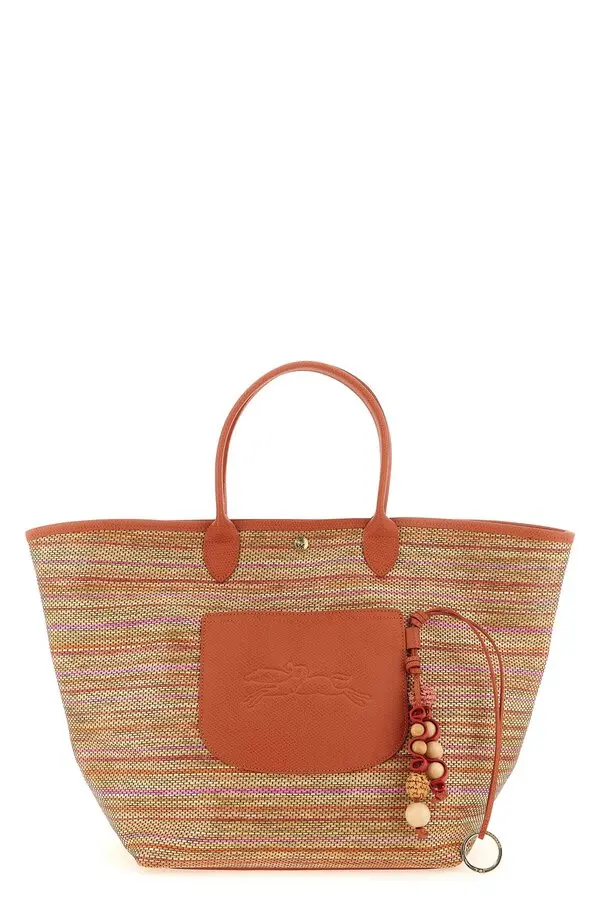 Longchamp Le Panier Pliage Shopping Bag - Orange