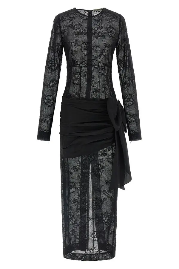 Alessandra Rich Lace Bustier Gown